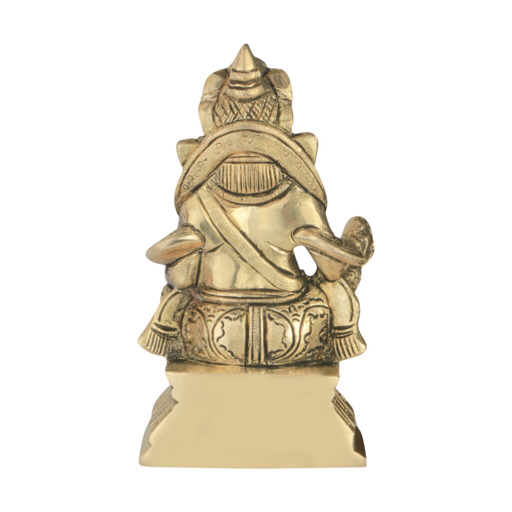 Brass Kuber Statue for Wealth and Prosperity l Size 12 CM