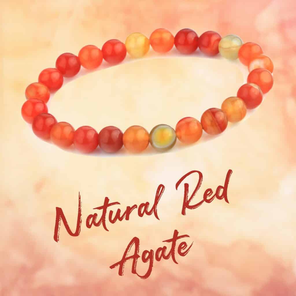 Buy Red Agate Bracelet - 100% Original