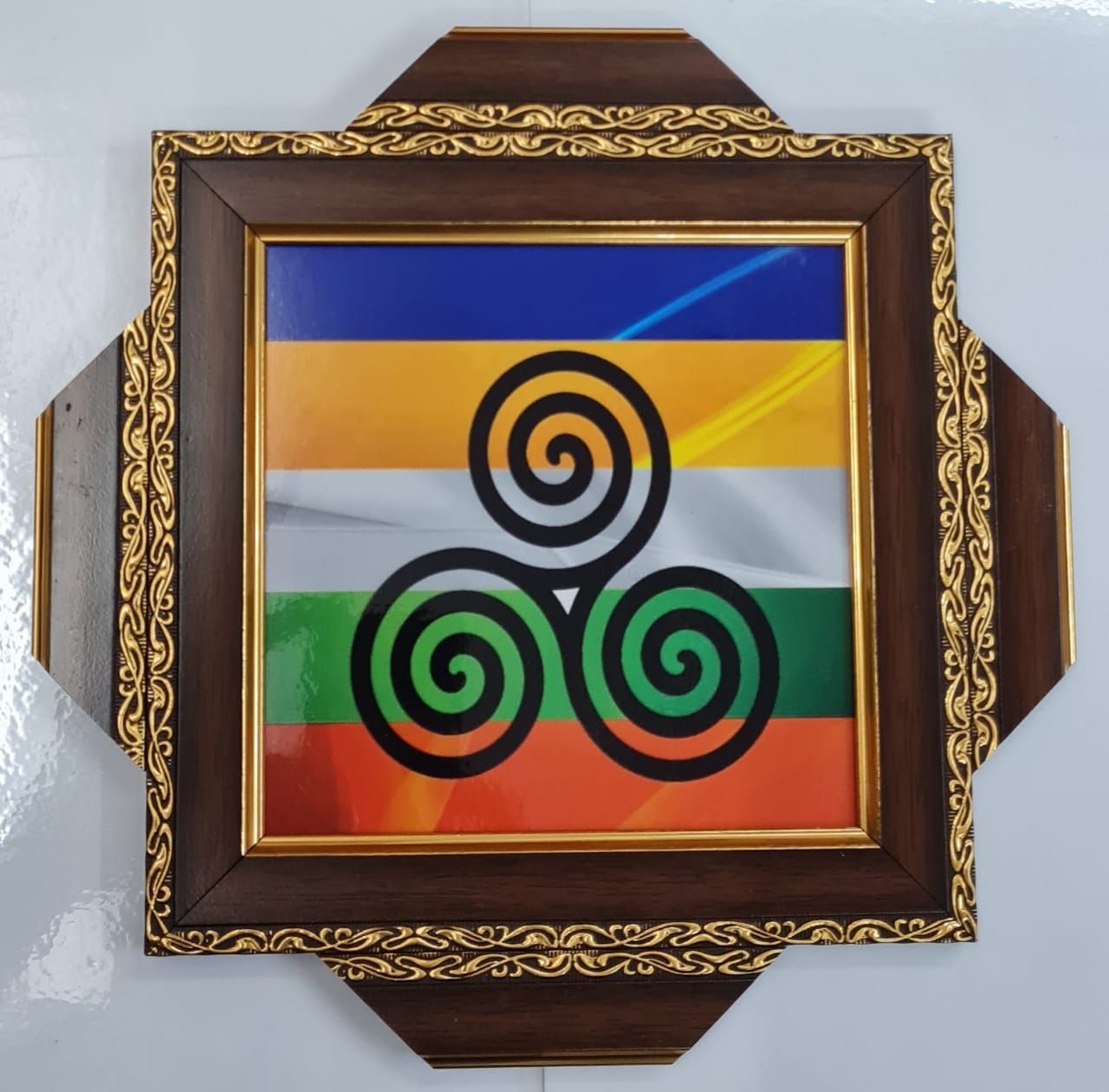 Energy Zibu Symbol With Frame ( 10 X 10 Inch ) |