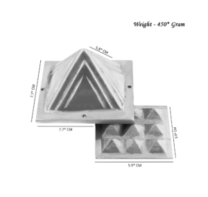 Buy Two Layer Lead Pyramid - 8 CM, 450 Grams Approx.