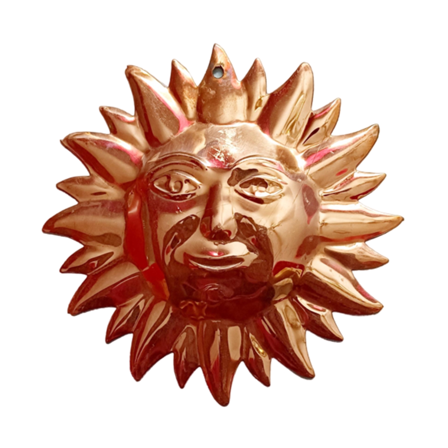 Buy Pure Copper Sun Symbol for Wall Hanging - 6 Inches