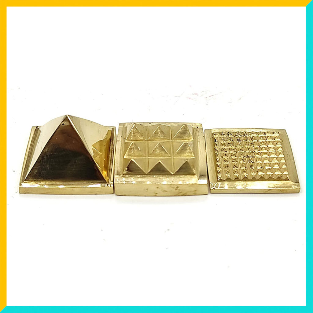 Buy Vastu 3 Layer Brass Pyramid for North Direction