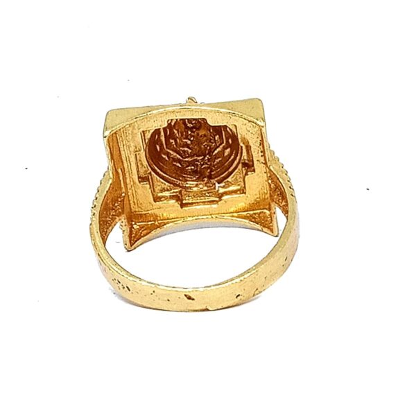 Buy Brass Meru Shri Yantra Ring - Unisex