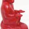 Lal Kitab Red Monkey Statue / Mitti ka Lal Muh Wala Bandar
