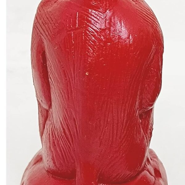 Lal Kitab Red Monkey Statue / Mitti ka Lal Muh Wala Bandar