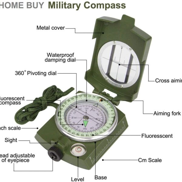 Vastu Compass - High quality, Military Grade, Wash proof