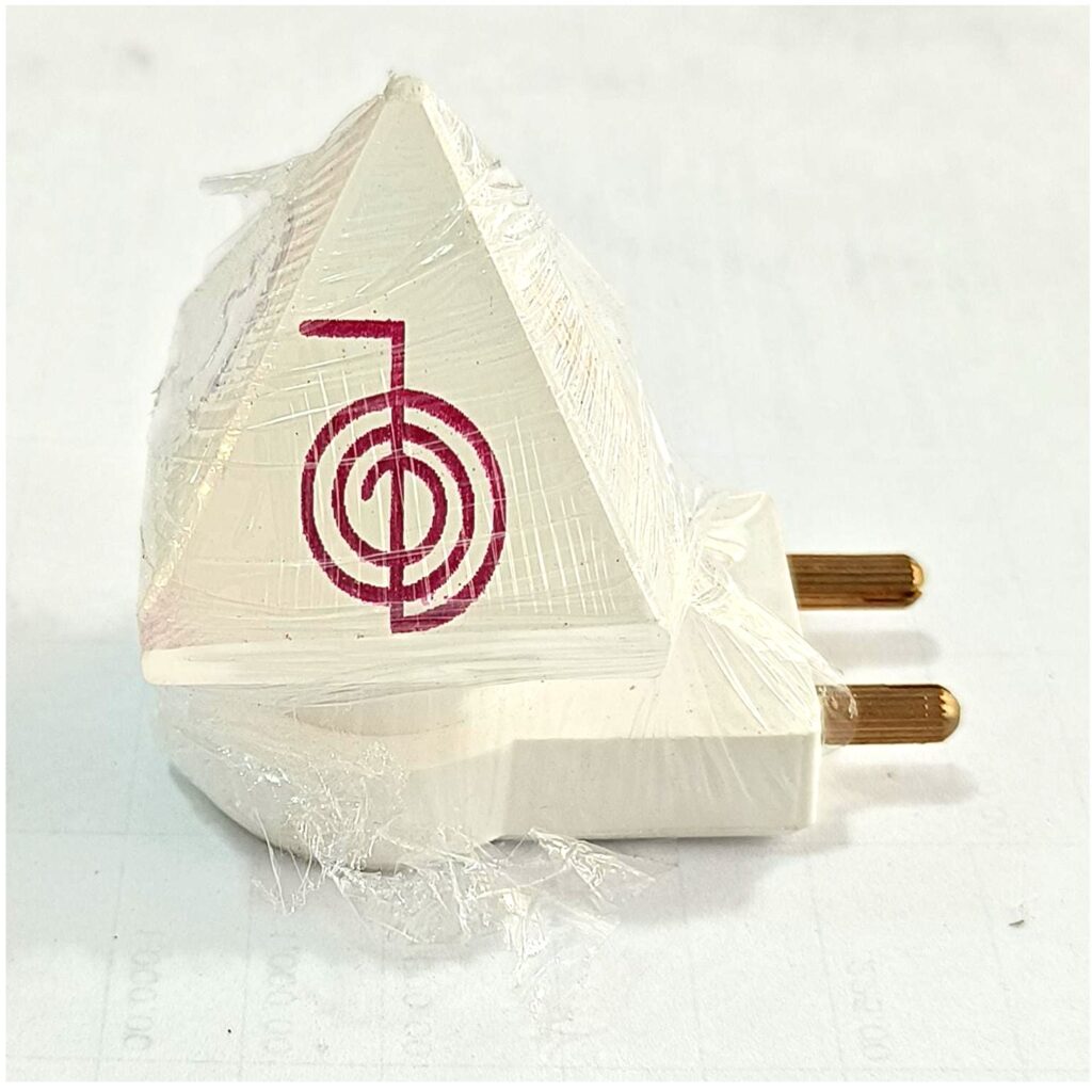 Buy Electronic Selenite Lamp In Pyramid Shape