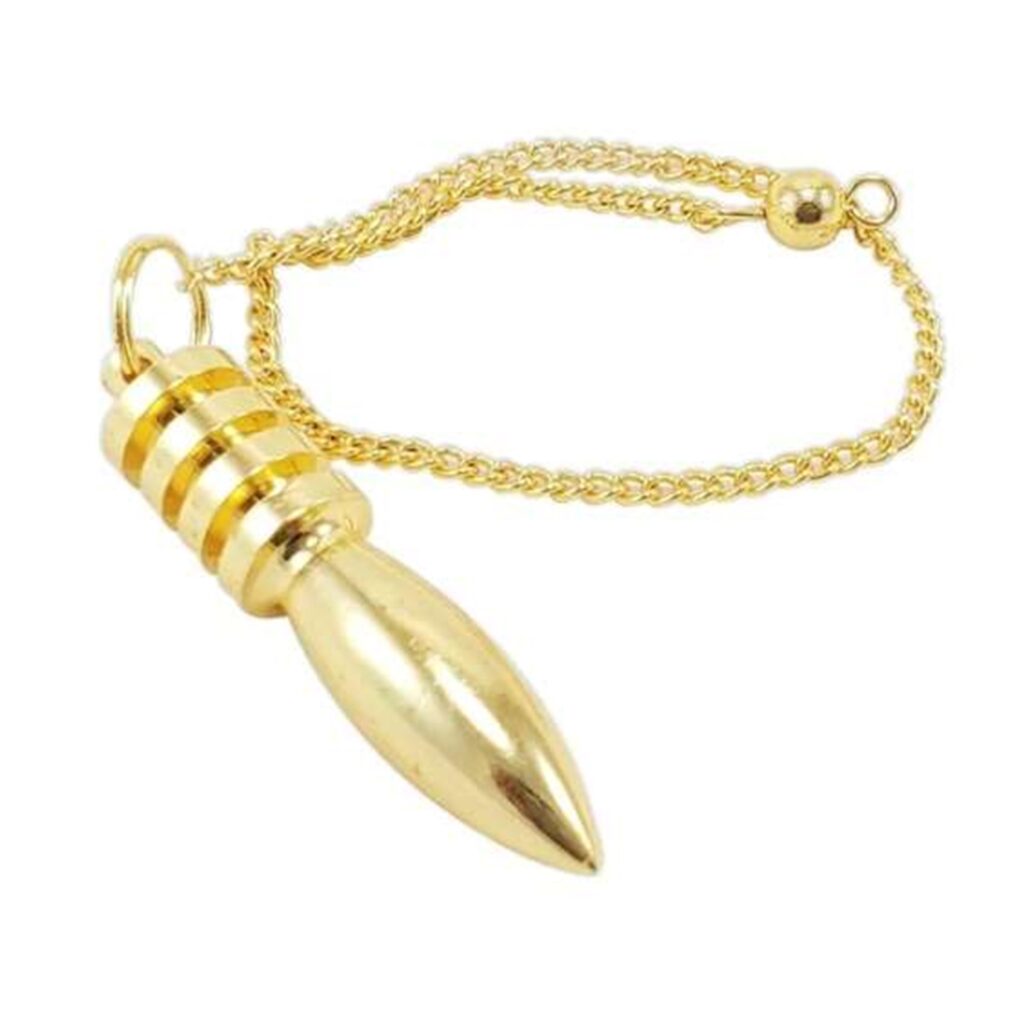 Buy 4-Layer Bullet Shape Pendulum Online - Pure Brass
