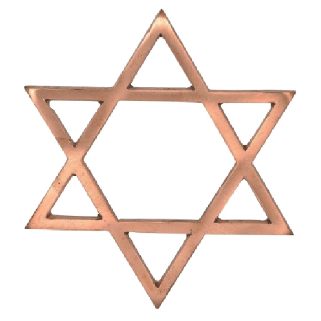 Copper Star Helix for South Direction Vastu Remedy