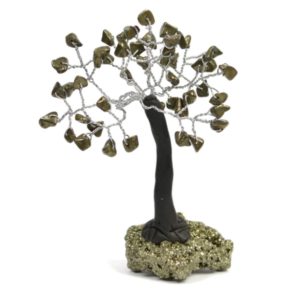 Original Pyrite Tree with Pyrite Base - Energized