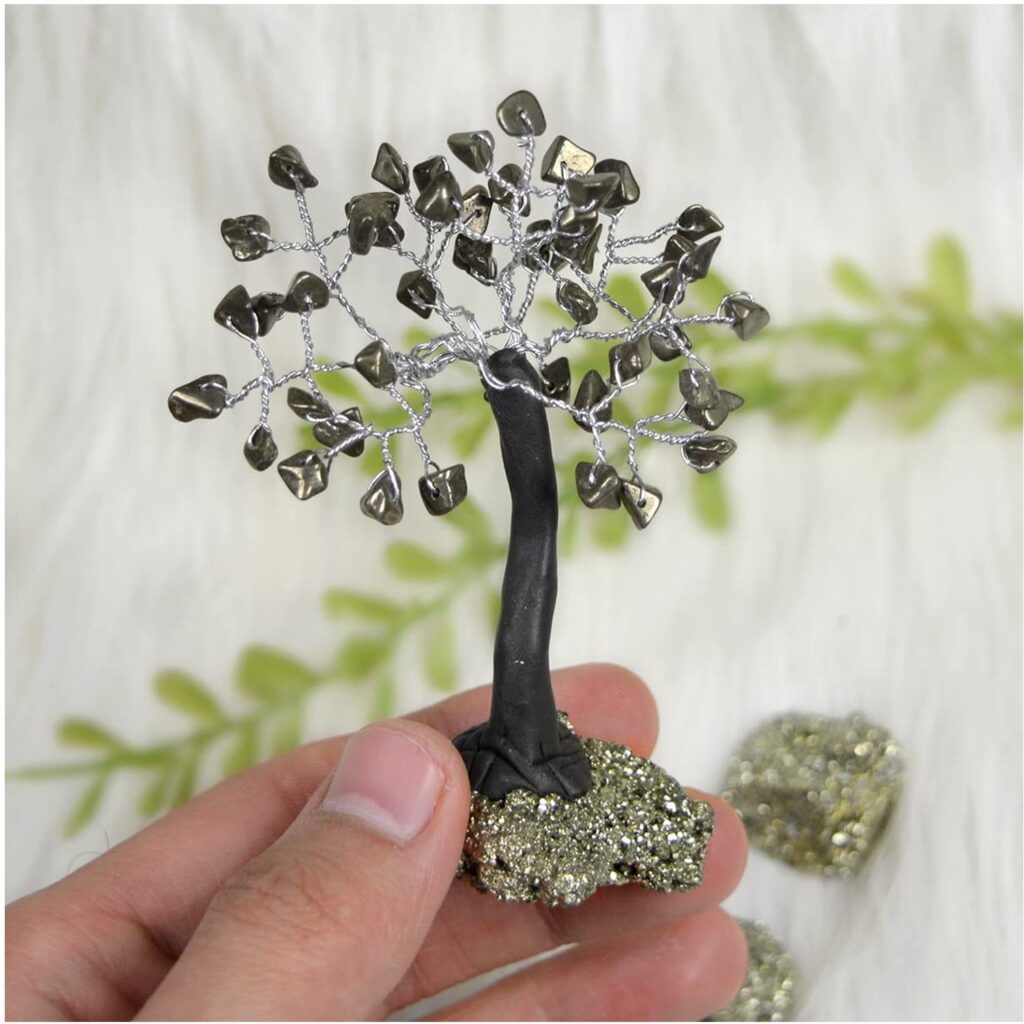 Original Pyrite Tree with Pyrite Base - Energized